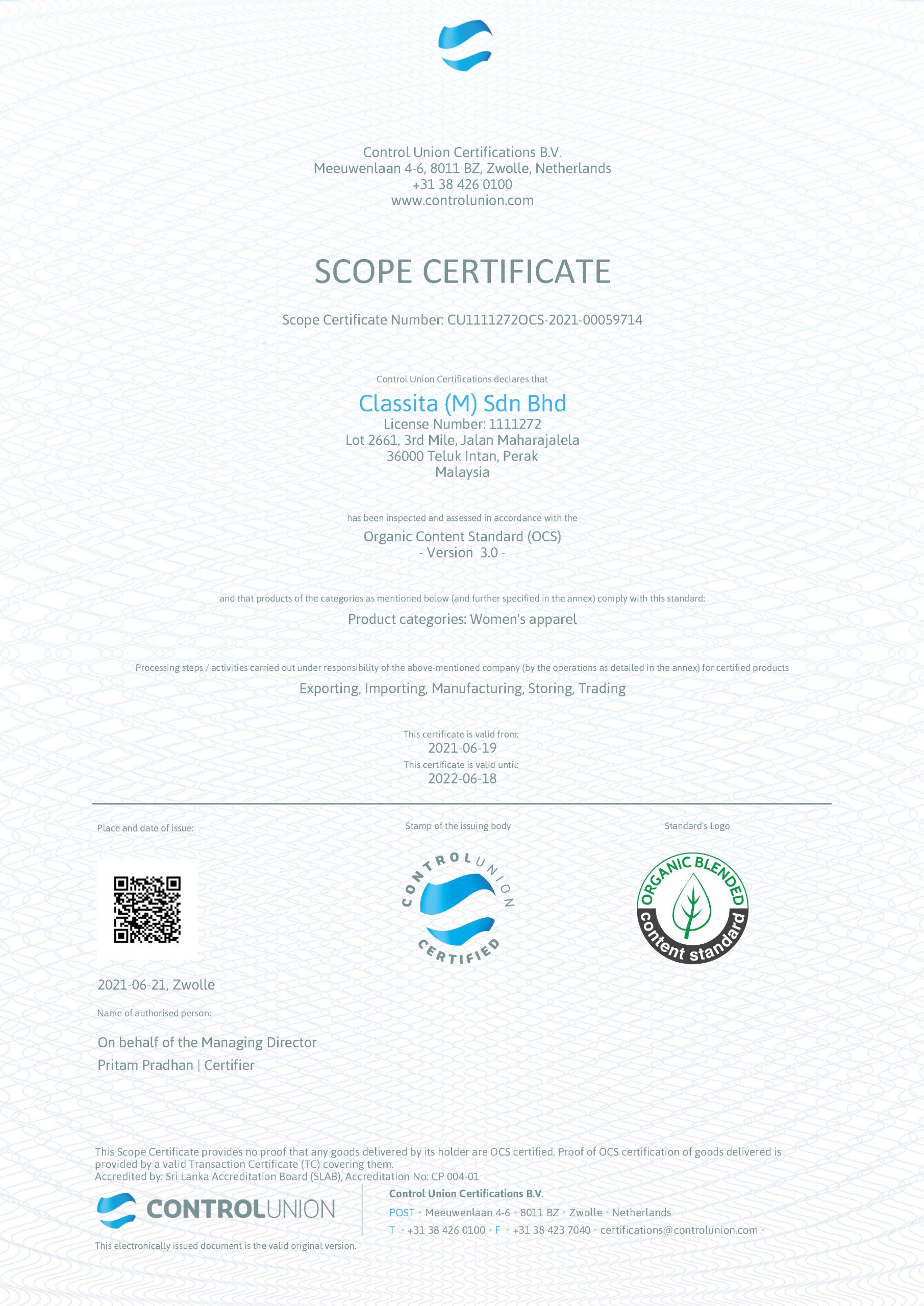 Malaysia Facilities – Classita